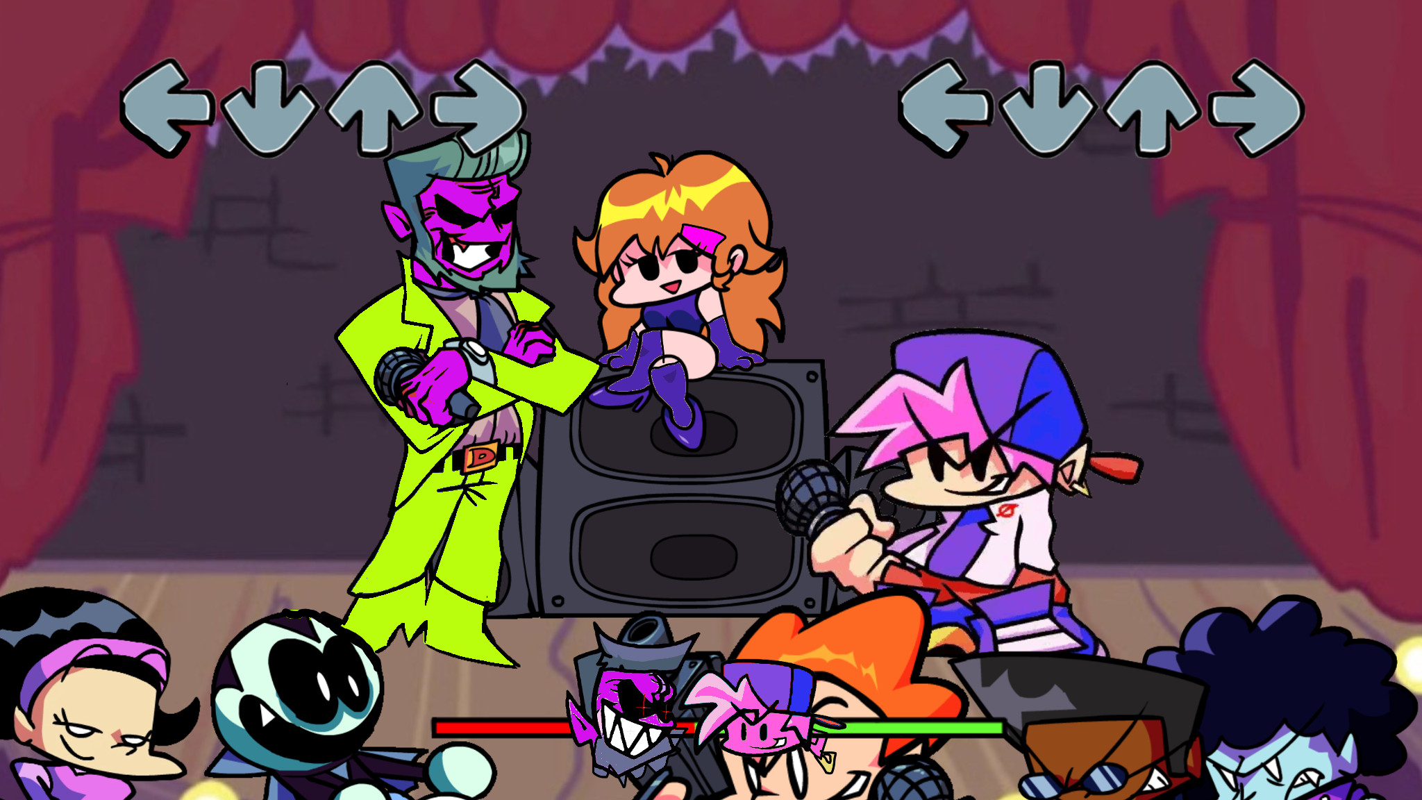 friday night funkin b side update 4.0 (fan-made) Mod for Friday Night ...