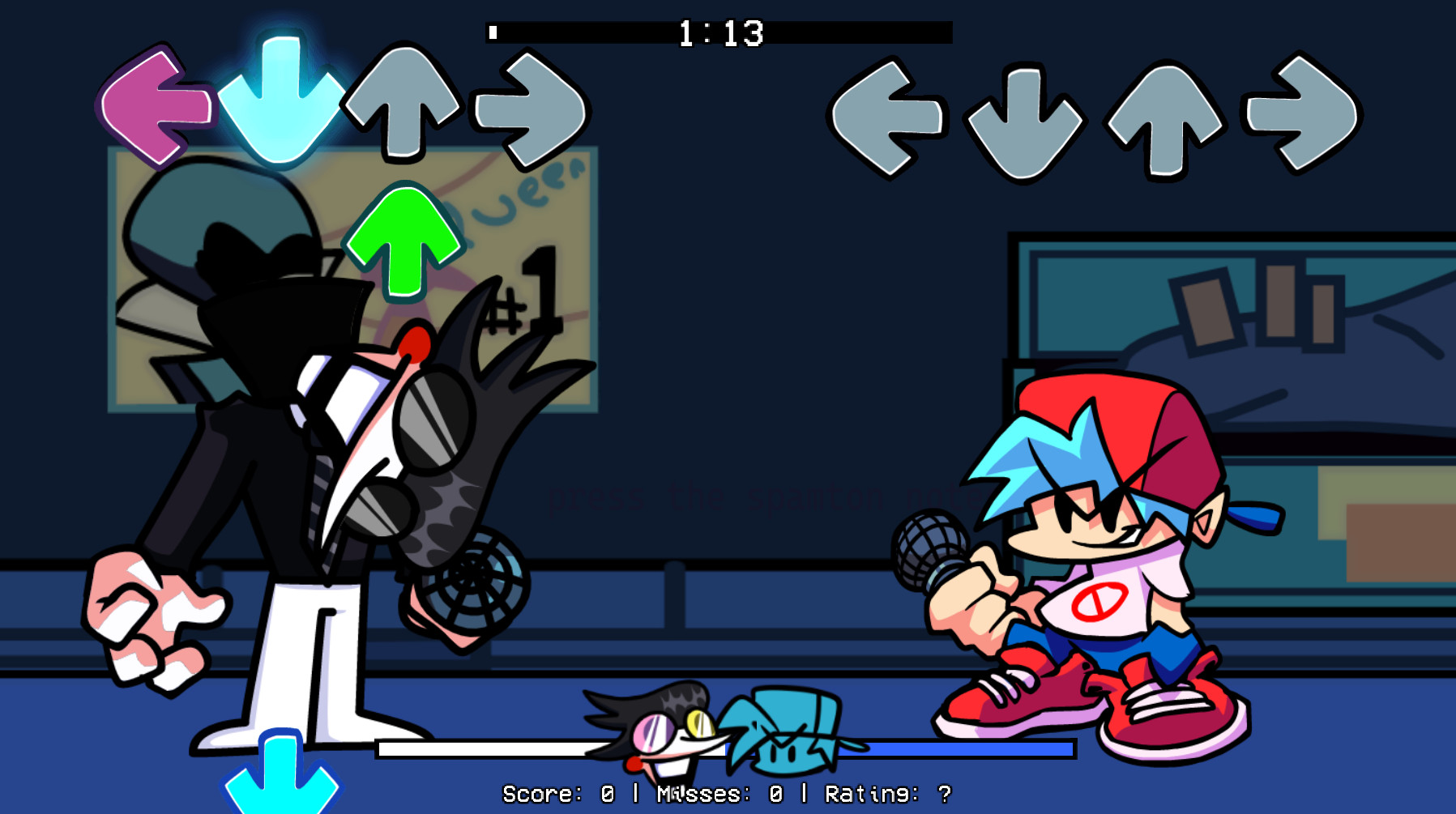 vs spamton early demo [Friday Night Funkin'] [Mods]