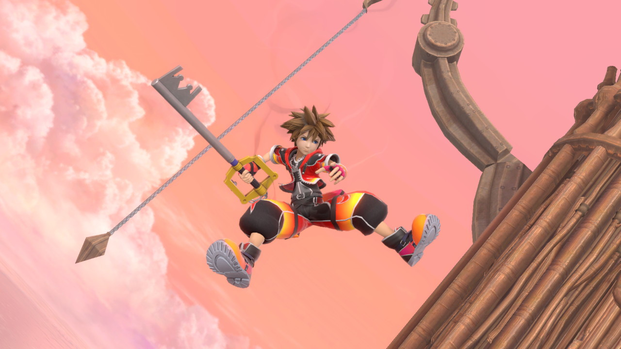Blazing Valor Sora Mod for Super Smash Bros. Ultimate | SSBU Mods