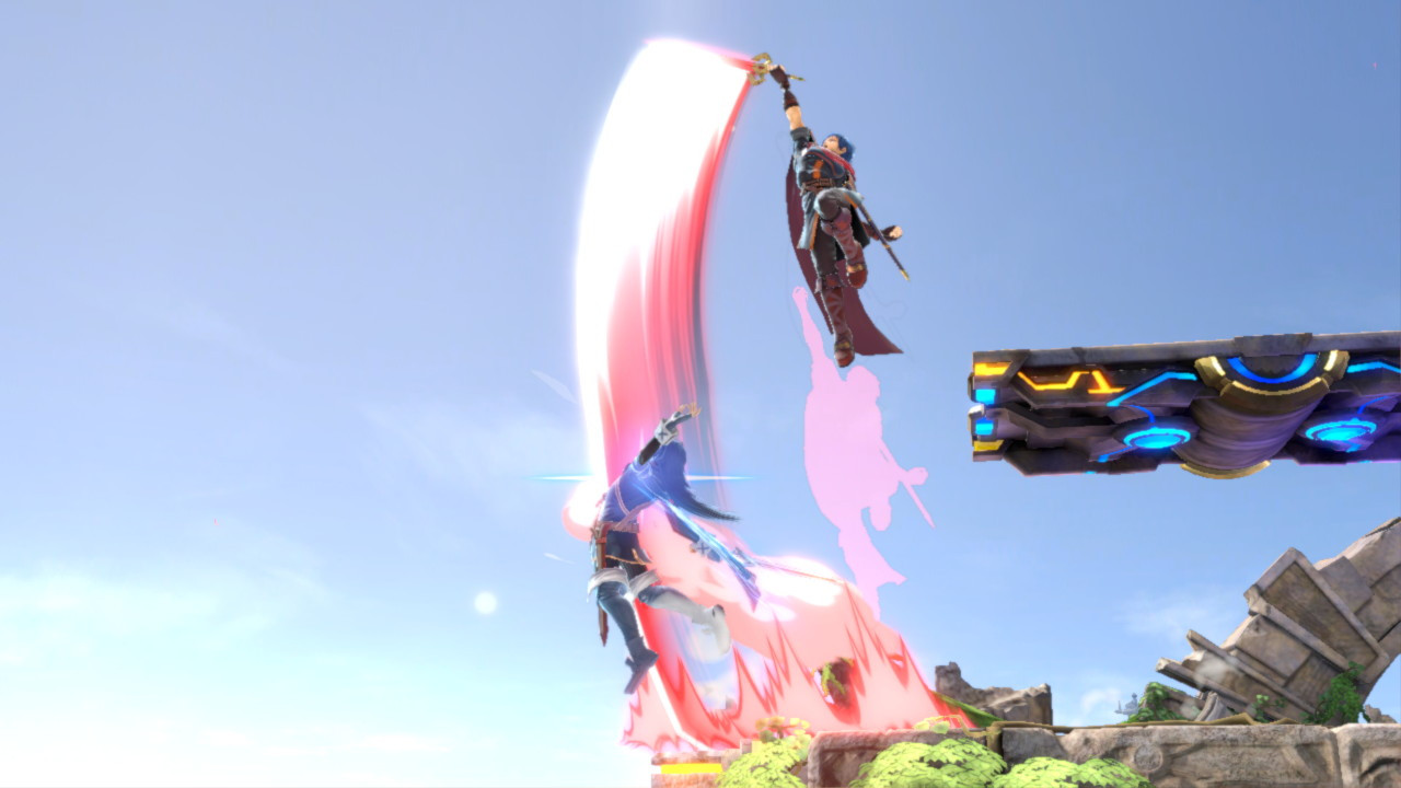 Marth Red Trail & Glow Mod for Super Smash Bros. Ultimate | SSBU Mods