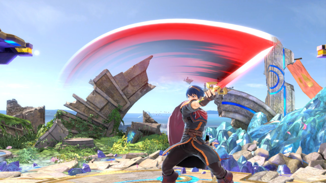 Marth Red Trail & Glow Mod for Super Smash Bros. Ultimate | SSBU Mods