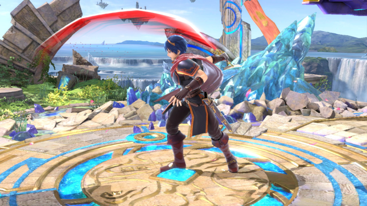 Marth Red Trail & Glow Mod for Super Smash Bros. Ultimate | SSBU Mods