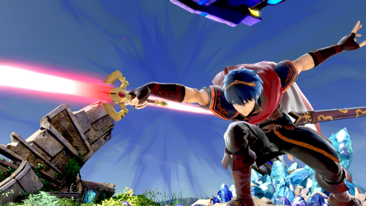 Marth Red Trail & Glow Mod for Super Smash Bros. Ultimate | SSBU Mods