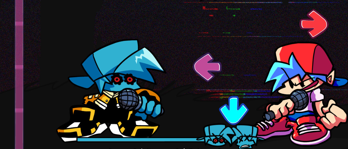 BF TROUBLE BATTLE Mod for Friday Night Funkin' | FNF Mods
