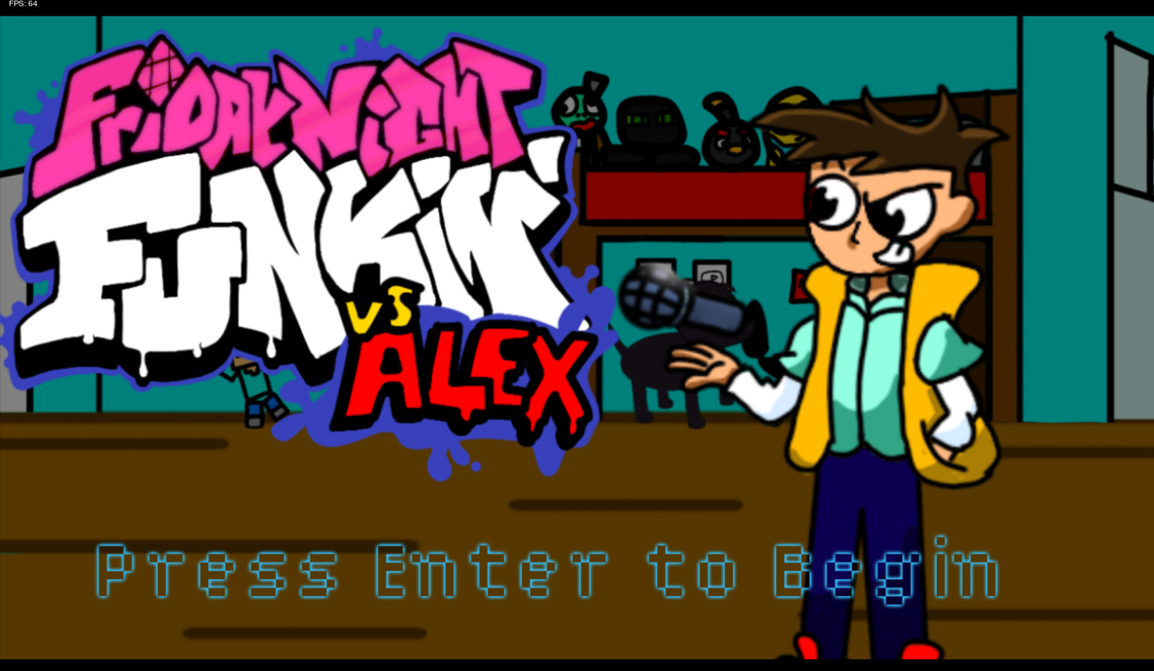 FNF MOD VS ALEX!!! [Friday Night Funkin'] [Mods]