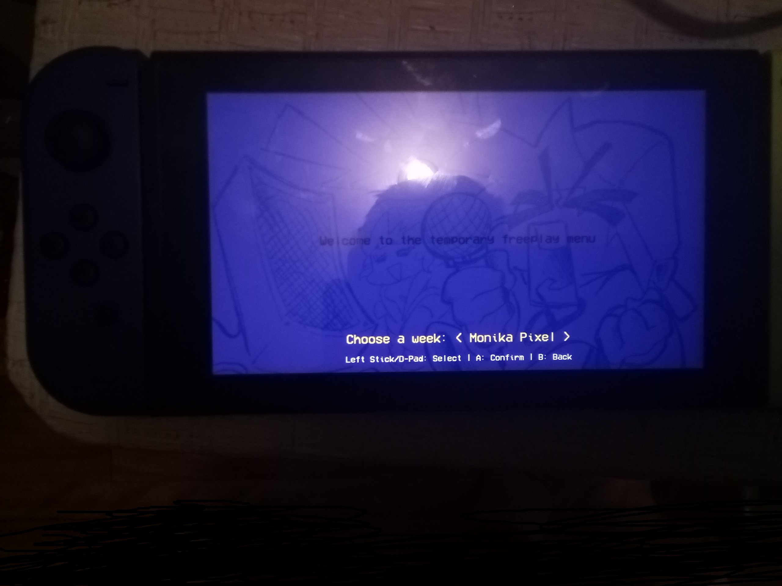 Doki Doki Takeover Nintendo Switch Port Mod for Friday Night Funkin ...