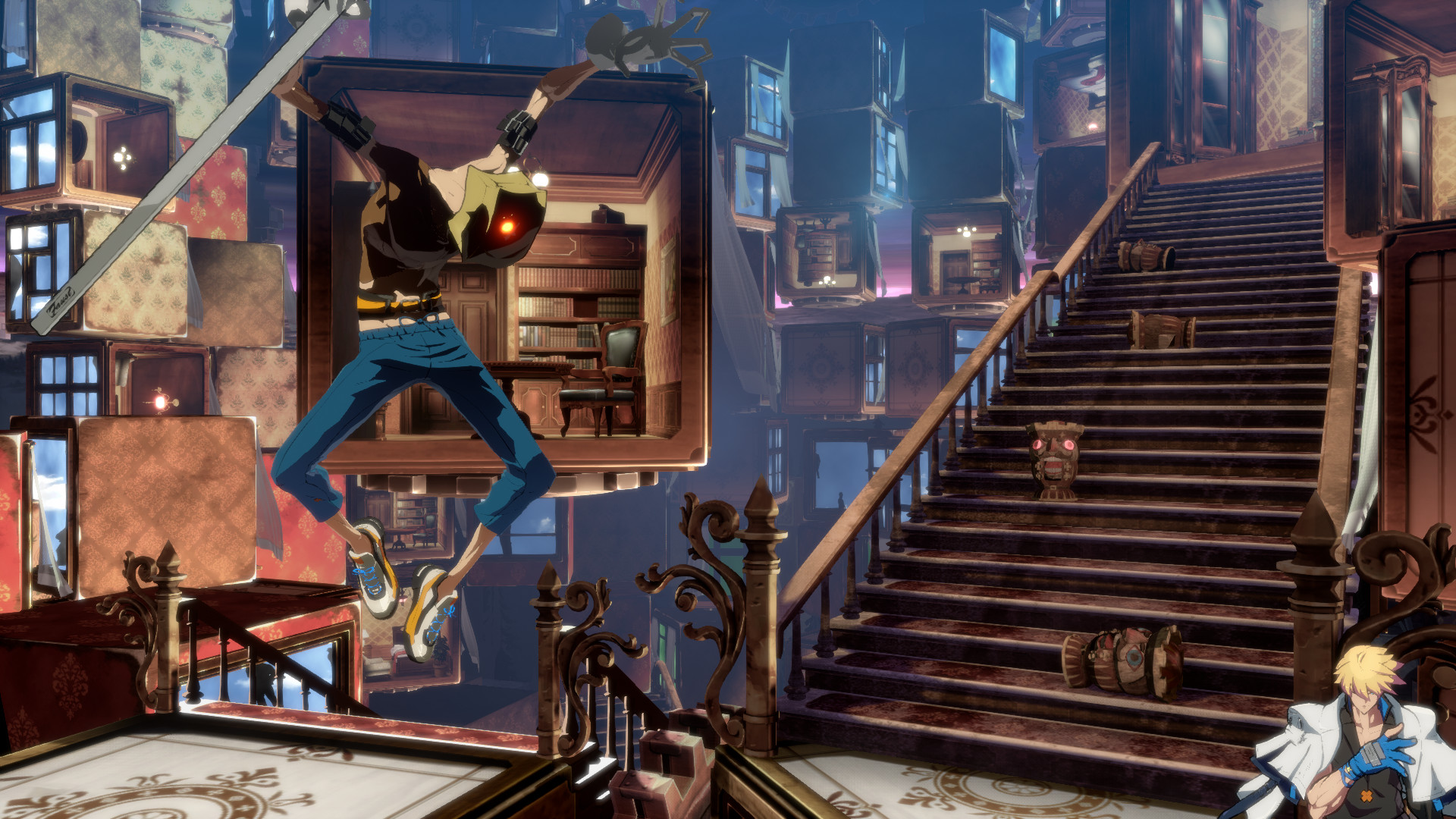 Faust With No Shirt Mod for GUILTY GEAR -STRIVE- | GGST Mods