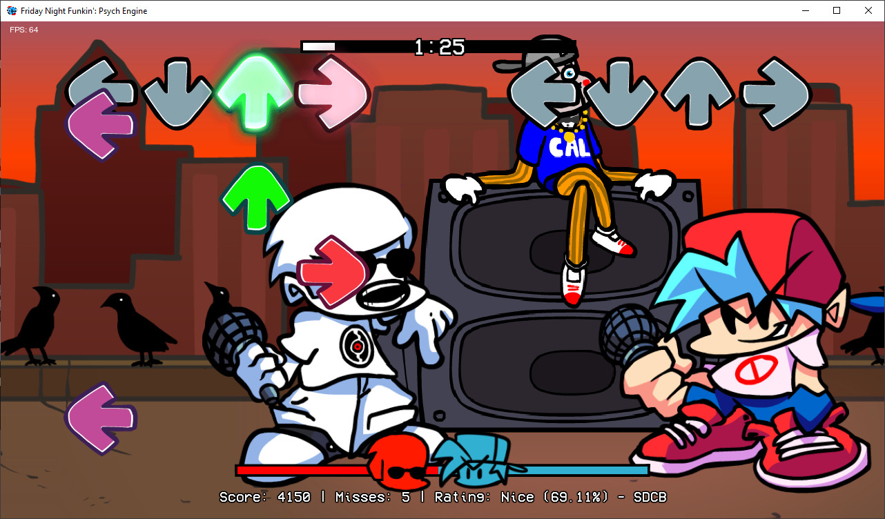 Sunday Night Stridin' DEMO // Vs. Dave Mod for Friday Night Funkin ...