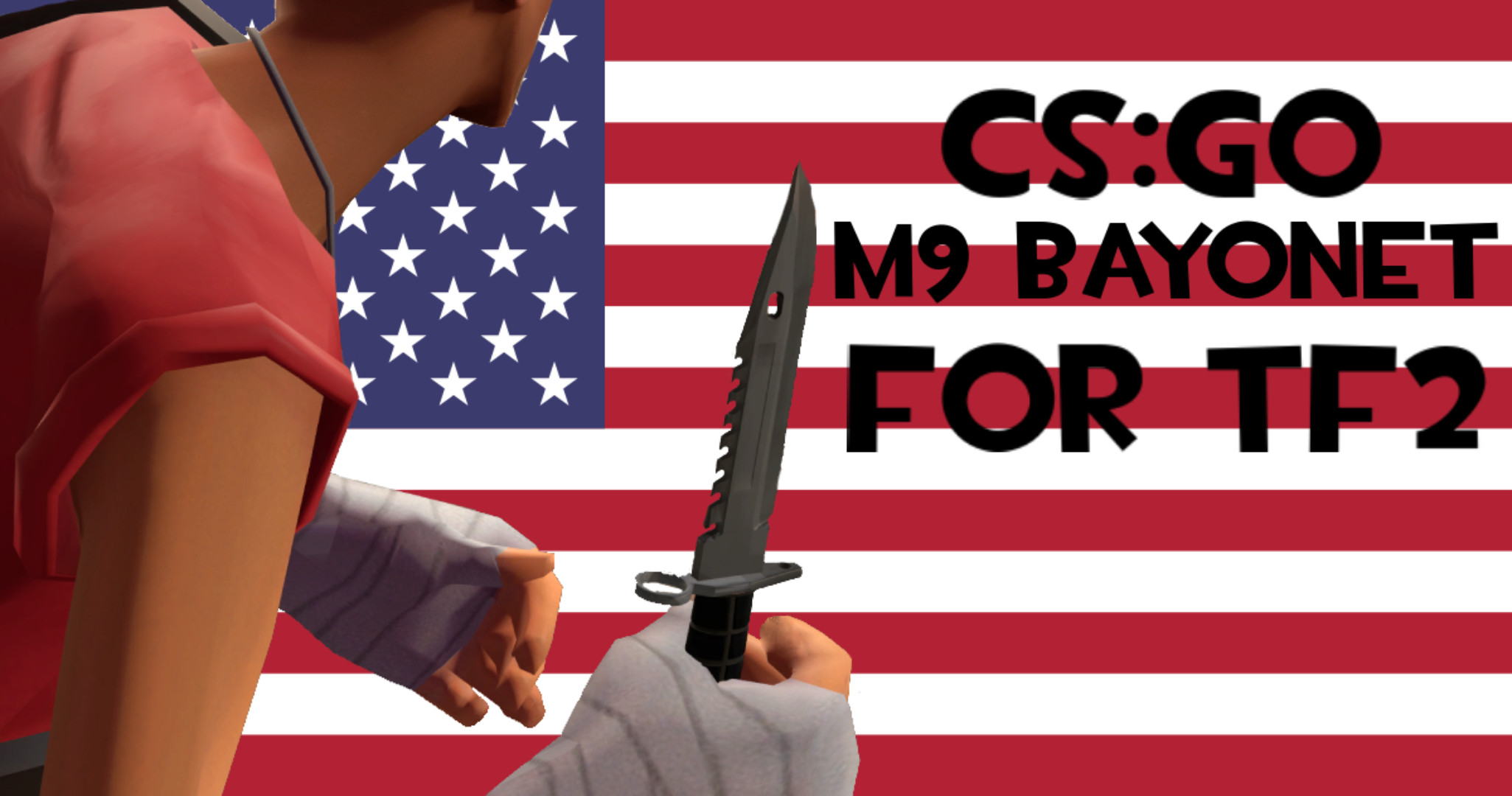CS:GO M9 Bayonet for TF2 Mod for Team Fortress 2 | TF2 Mods