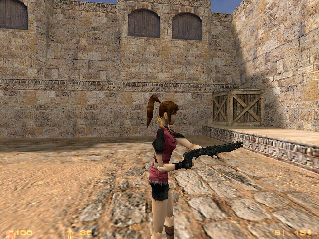 Claire redfield Resident evil 2 Mod for Half-Life | HL Mods