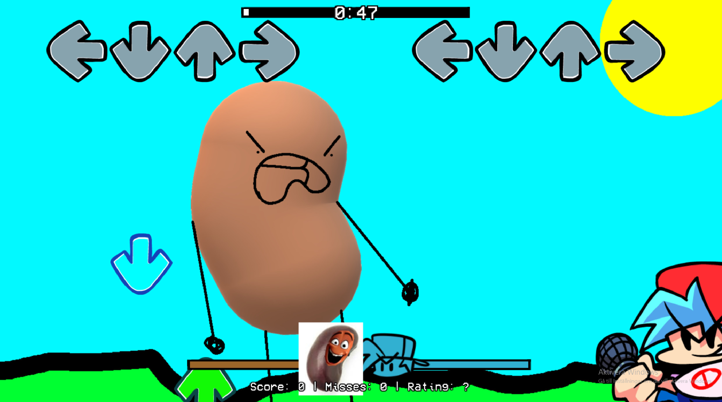 Friday Night Funkin' VS BEAN [Friday Night Funkin'] [Mods]