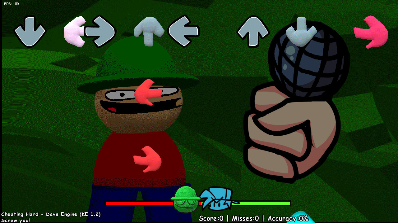 Dave And Bambi First Person Edition Mod for Friday Night Funkin' | FNF Mods