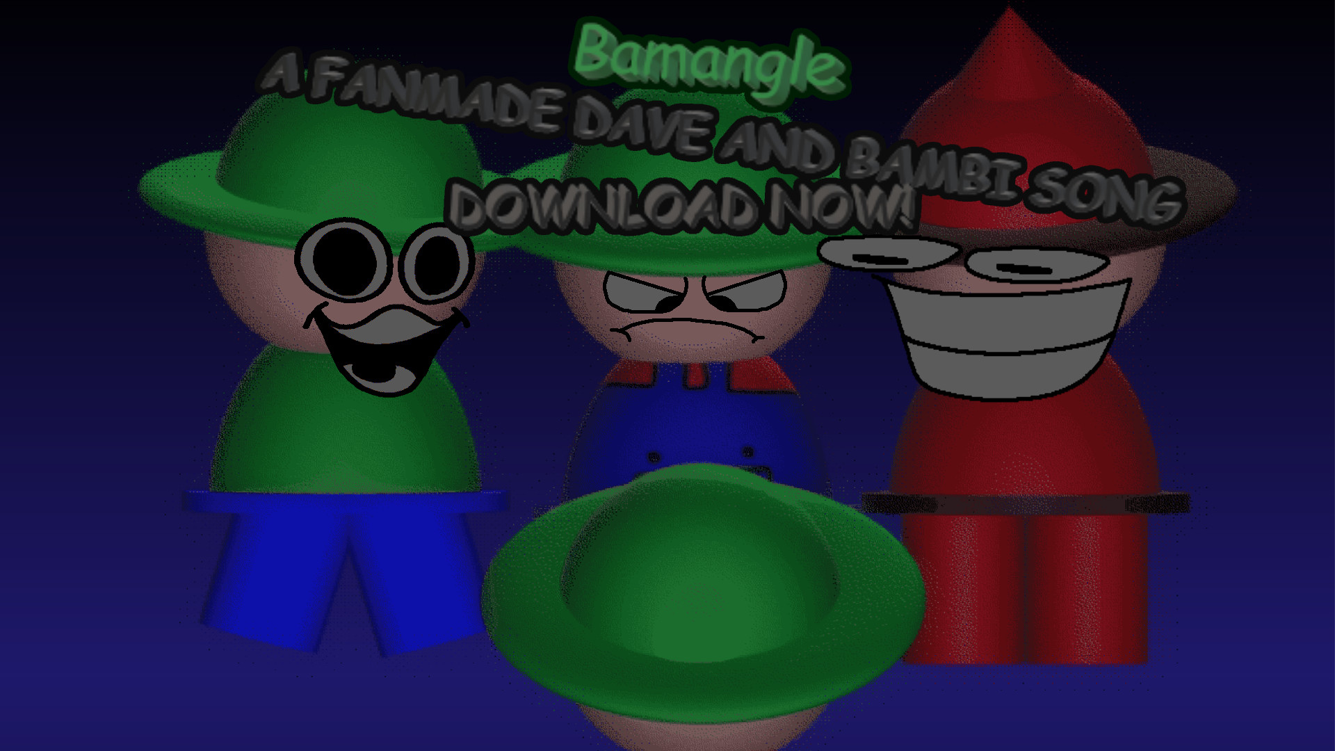 Bamangle (Fanmade Dave and Bambi Song) [Friday Night Funkin'] [Mods]