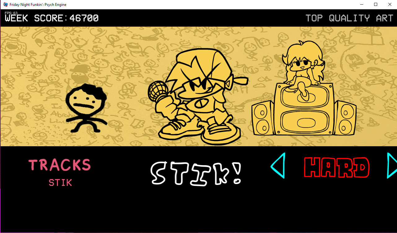 FNF Vs Stik (DEMO) Mod for Friday Night Funkin' | FNF Mods