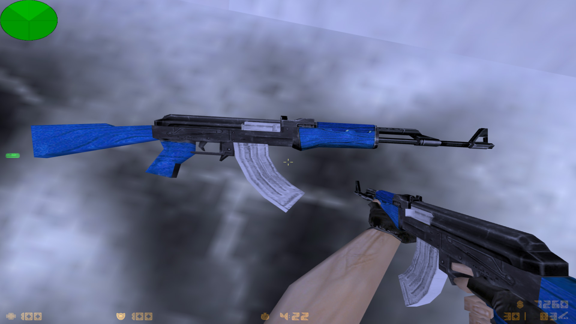 BlueAK-47 Mod for Counter-Strike 1.6 | CS1.6 Mods
