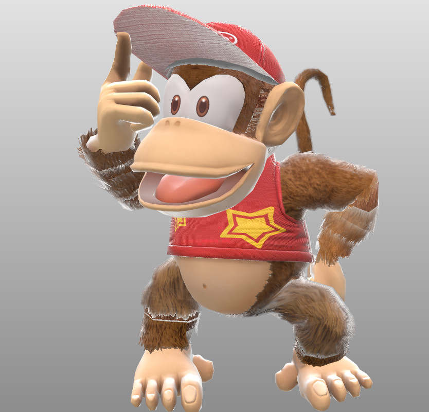 DK64 Diddy kong Victory Animation Mod for Super Smash Bros. Ultimate ...