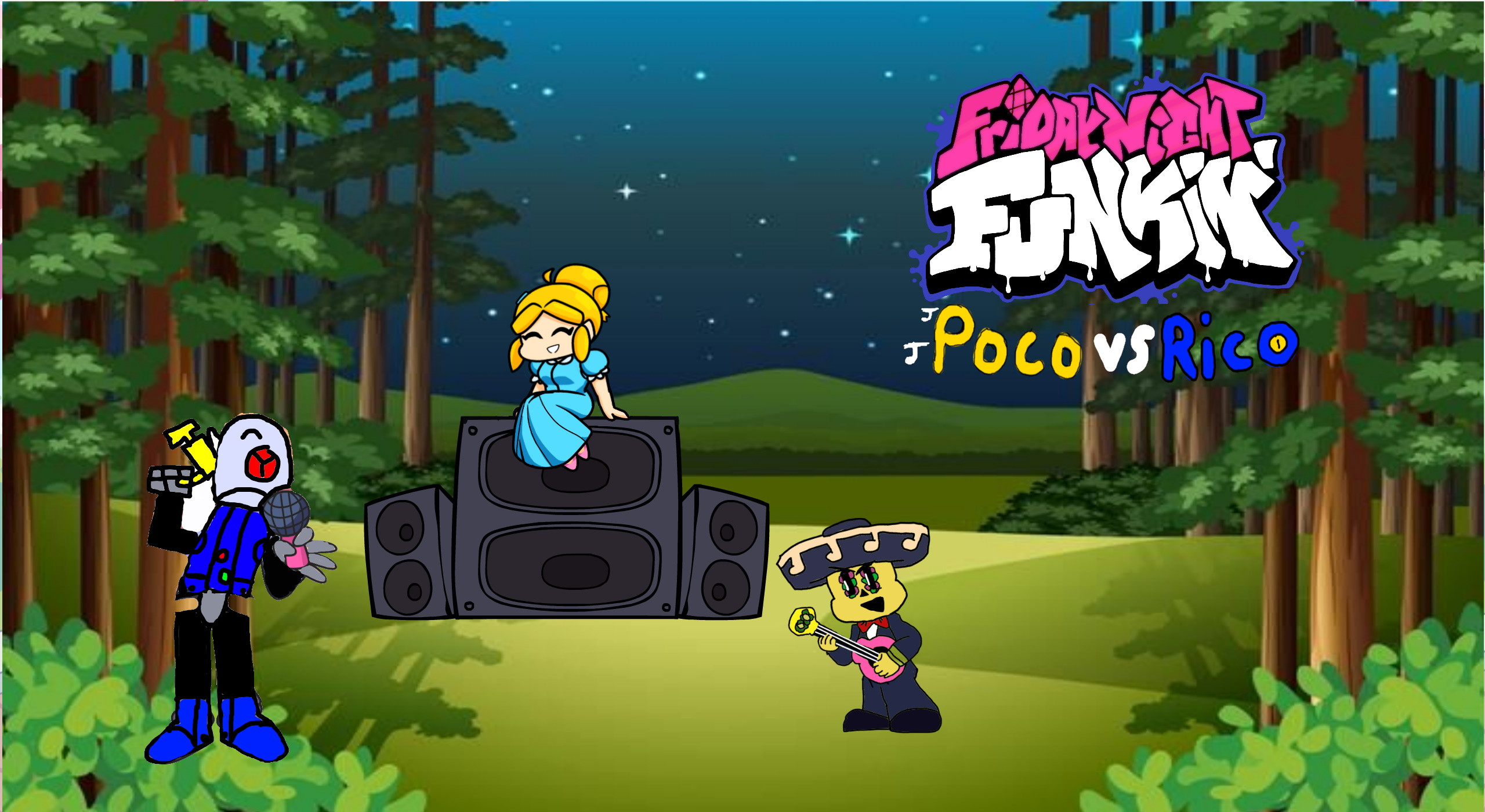 weeh 6 poco vs rico Mod for Friday Night Funkin' | FNF Mods