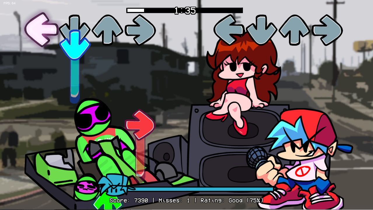 Grand Theft Funkin' Mod for Friday Night Funkin' | FNF Mods