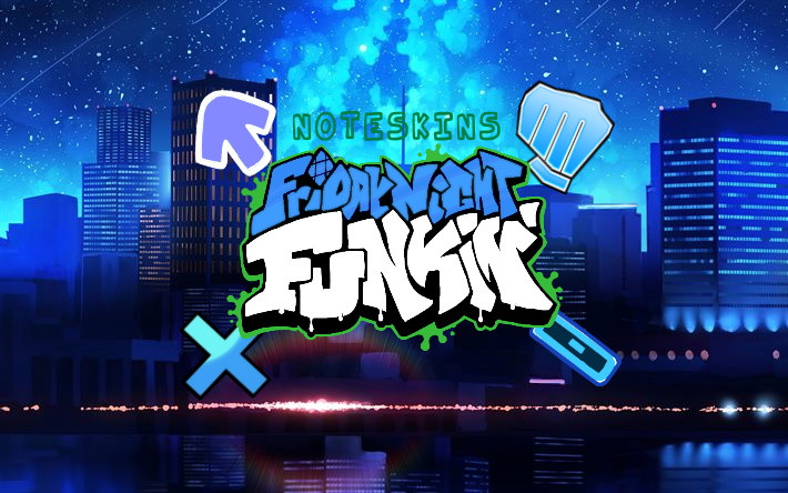 Packs Noteskins Friday Night Funkin Mod for Friday Night Funkin' | FNF Mods