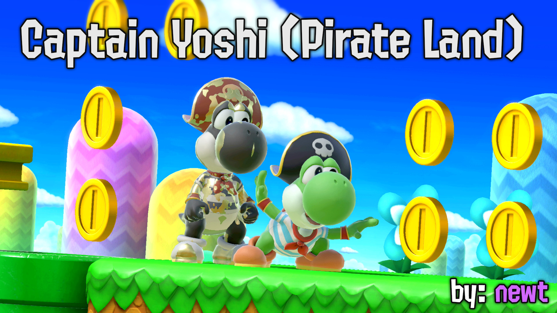 Captain Yoshi (Pirate Land) Mod for Super Smash Bros. Ultimate | SSBU Mods
