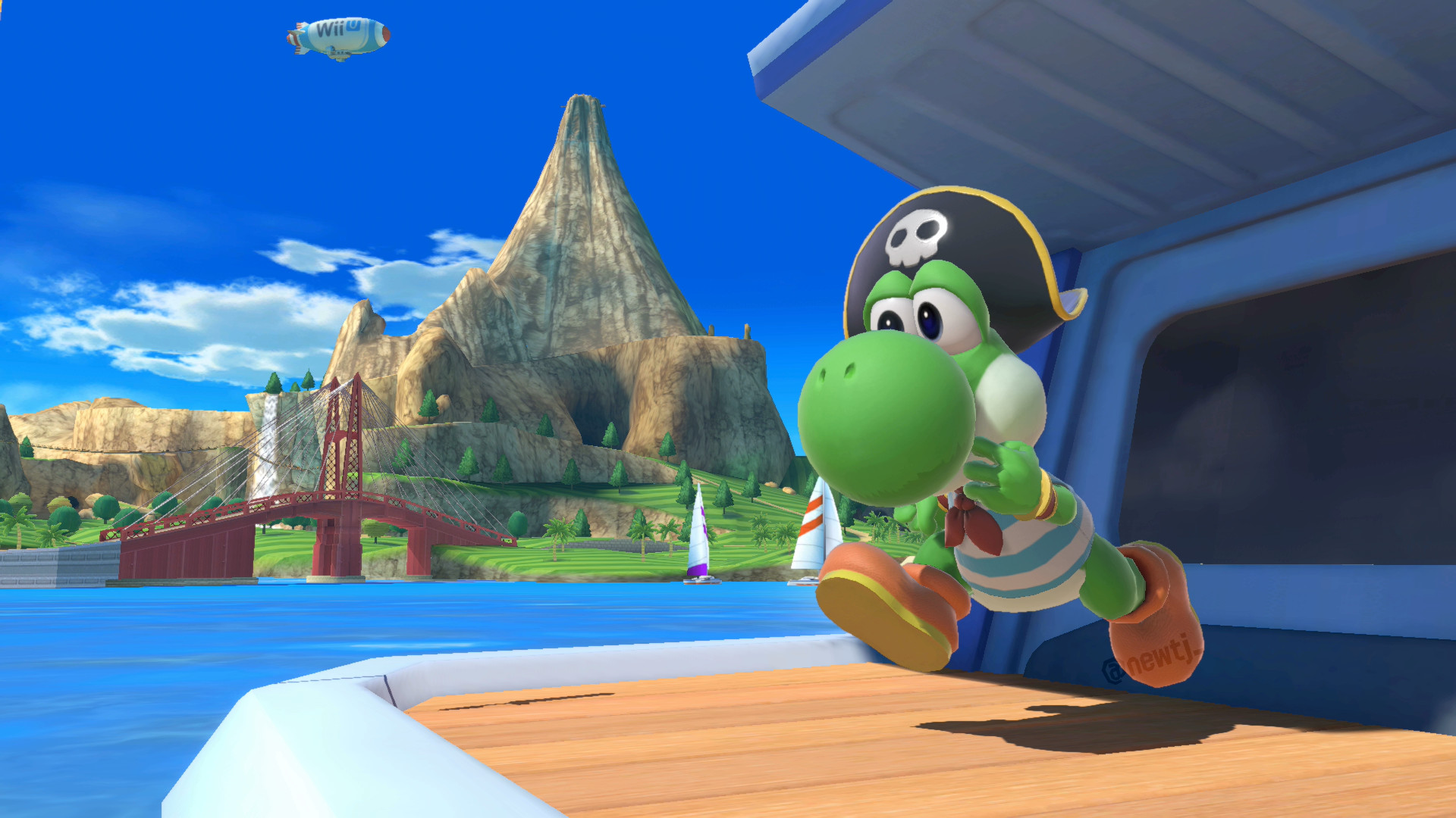 Captain Yoshi (Pirate Land) Mod for Super Smash Bros. Ultimate | SSBU Mods