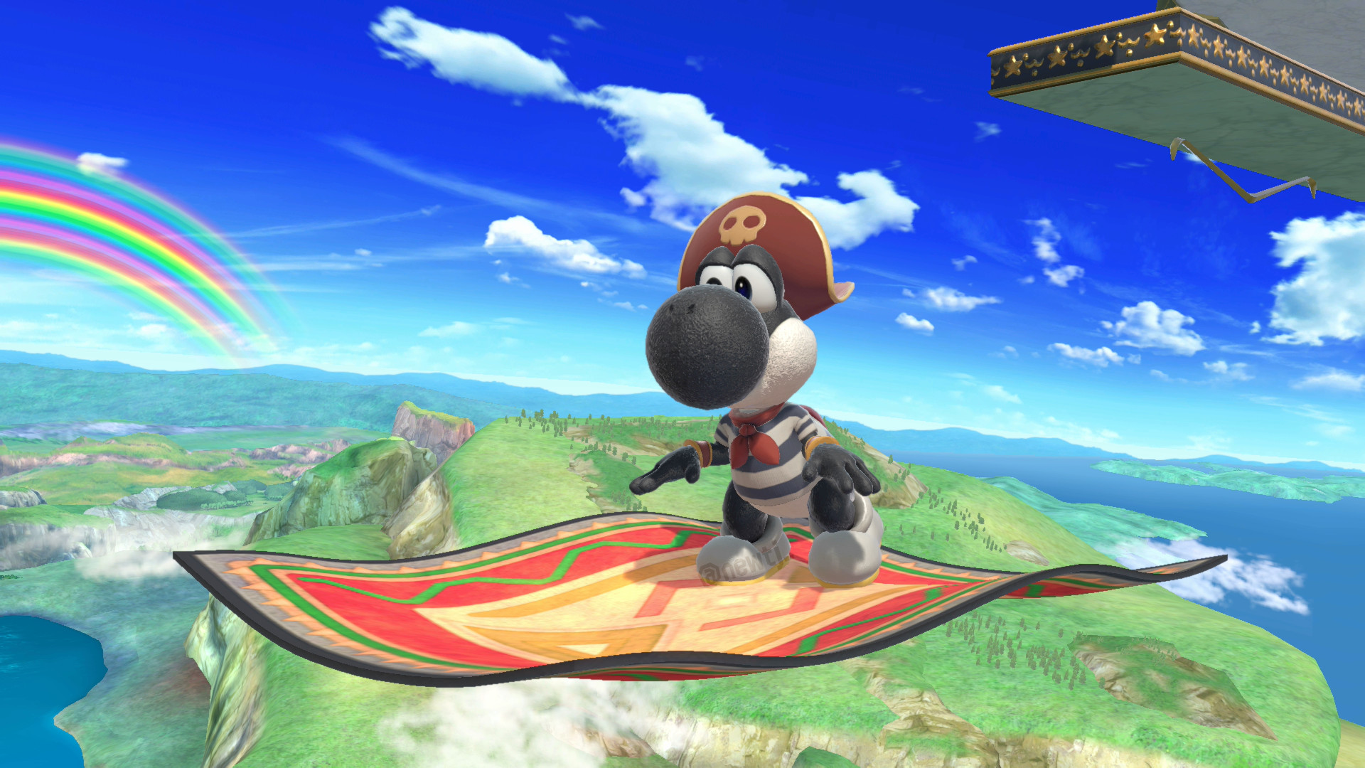 Captain Yoshi (Pirate Land) Mod for Super Smash Bros. Ultimate | SSBU Mods