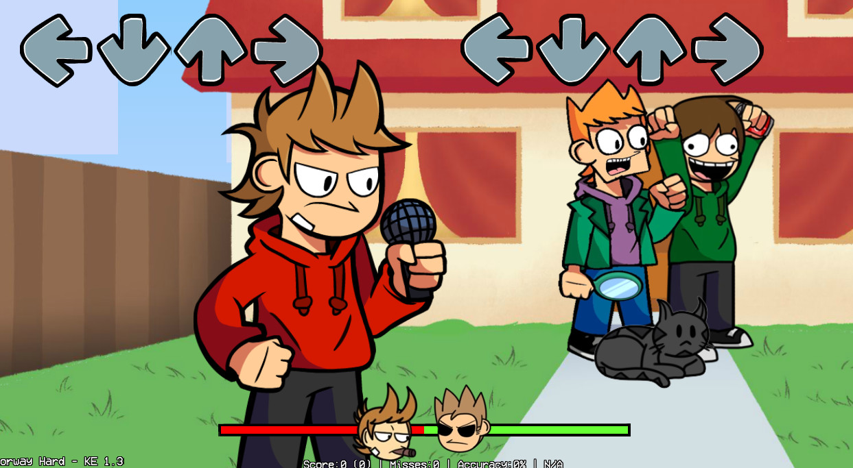 Tom vs Tord Mod for Friday Night Funkin' | FNF Mods