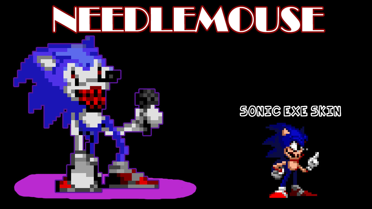 Needlemouse | You can't run 16-bits skin Mod for Friday Night Funkin ...