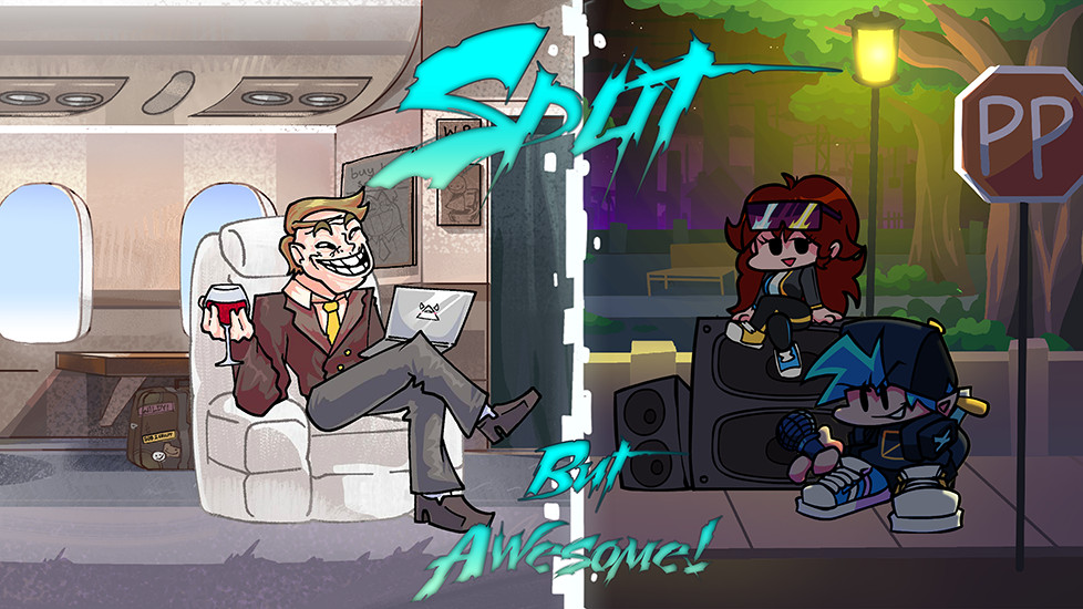 Split, But Awesome (Richard over Split EX) Mod for Friday Night Funkin ...