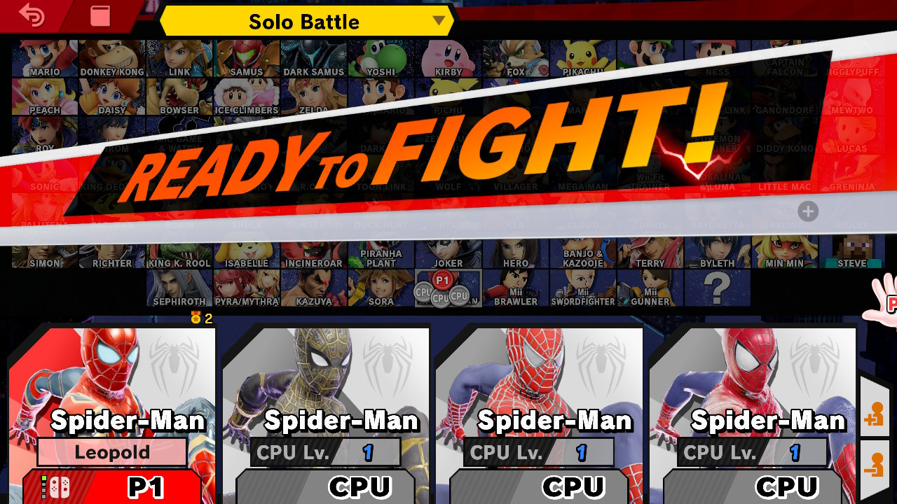 Spider Man Mii
