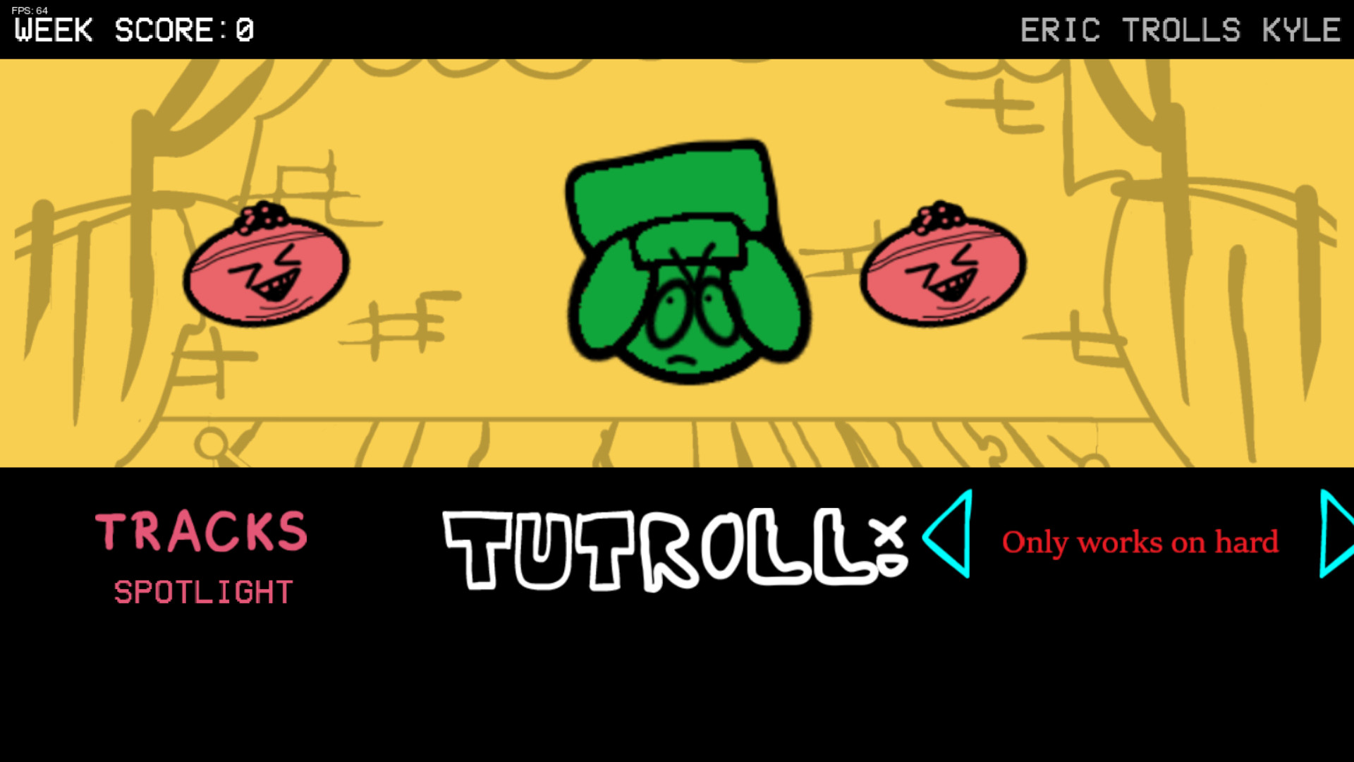 Cartman trolls Kyle! (demo) [Friday Night Funkin'] [Mods]