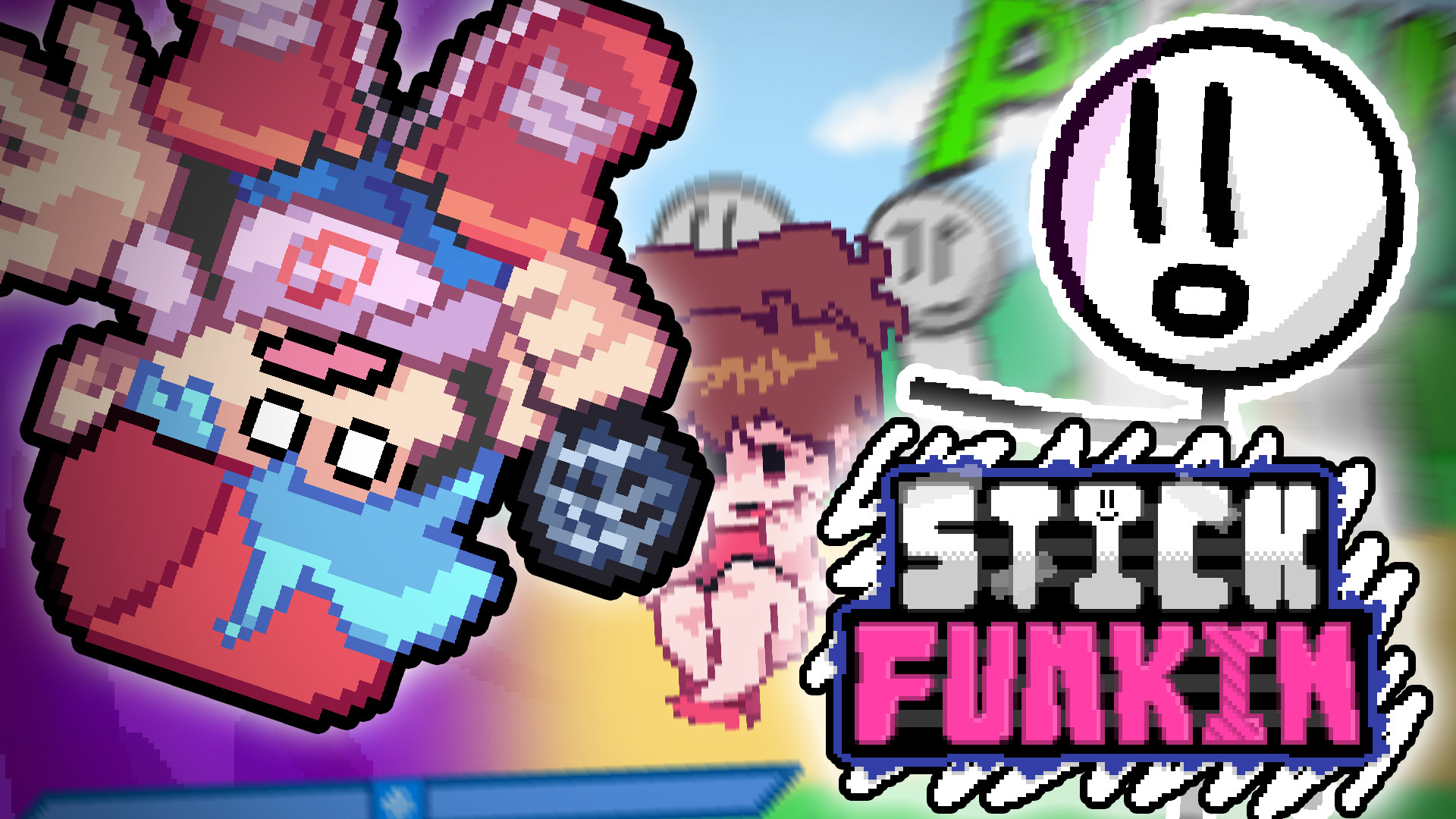 Stick Funkin' Mod Mod for Friday Night Funkin' | FNF Mods