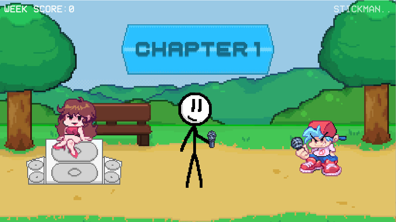 Stick Funkin' Mod Mod for Friday Night Funkin' | FNF Mods