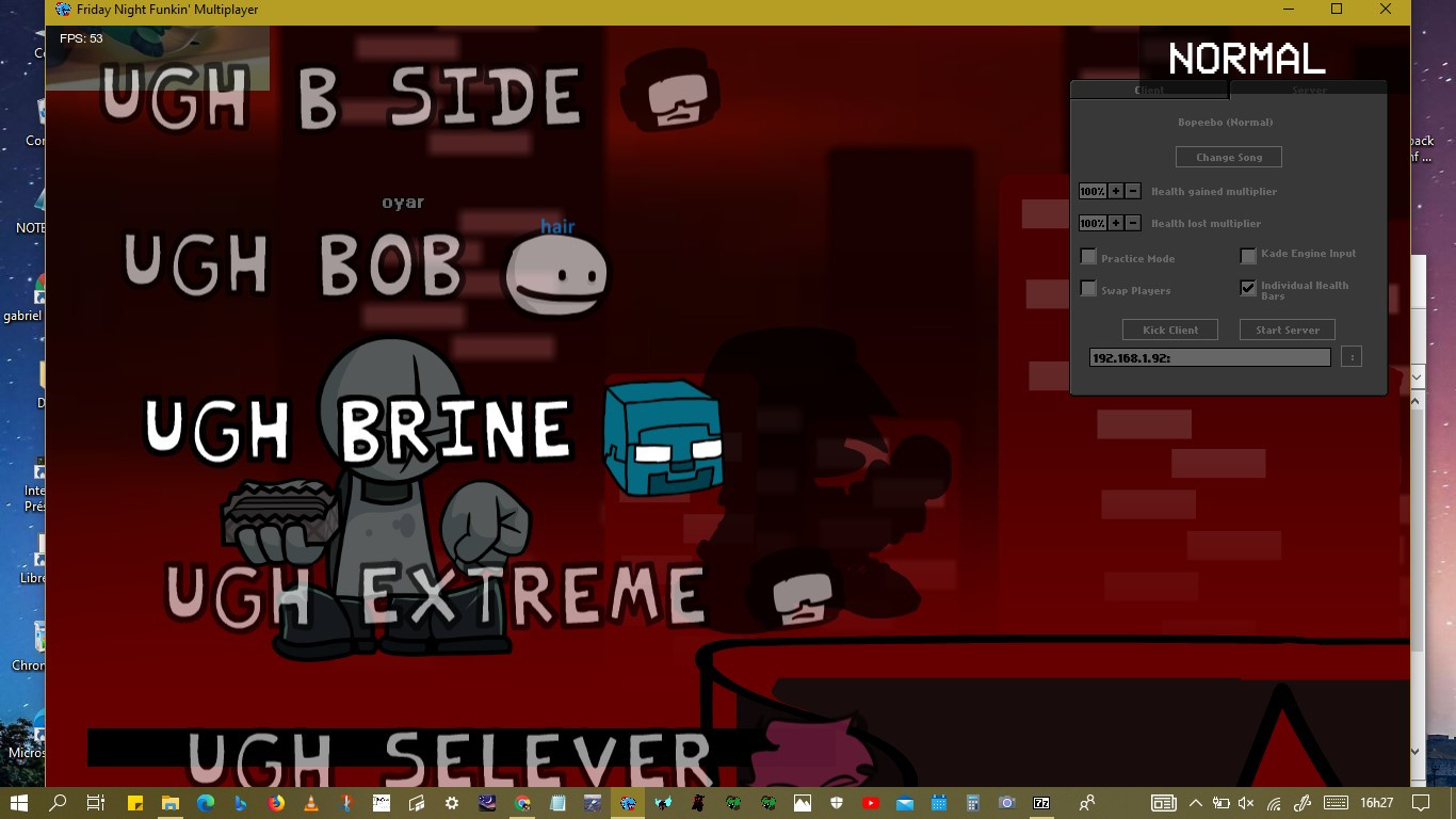 ultimate pack ugh for multiplayer Mod for Friday Night Funkin' | FNF Mods