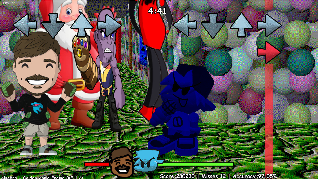 Top 10 Awesome - Algebra Mod for Friday Night Funkin' | FNF Mods