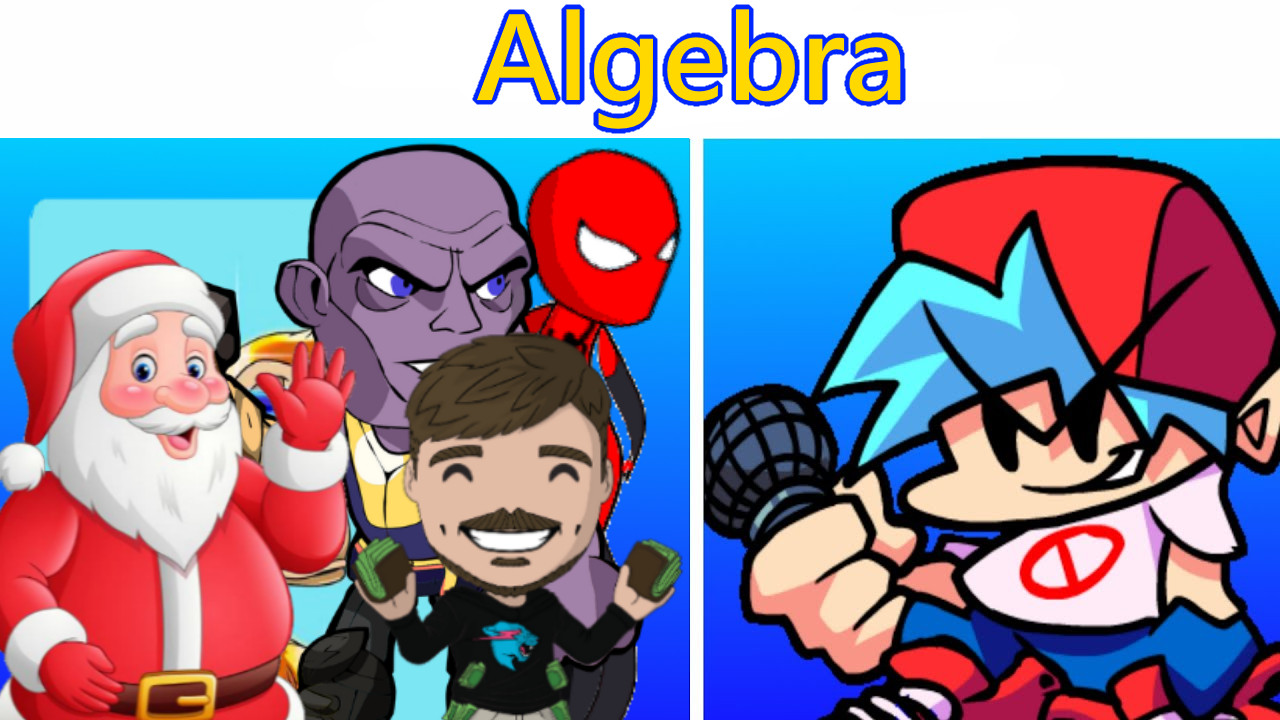 Top 10 Awesome - Algebra Mod for Friday Night Funkin' | FNF Mods