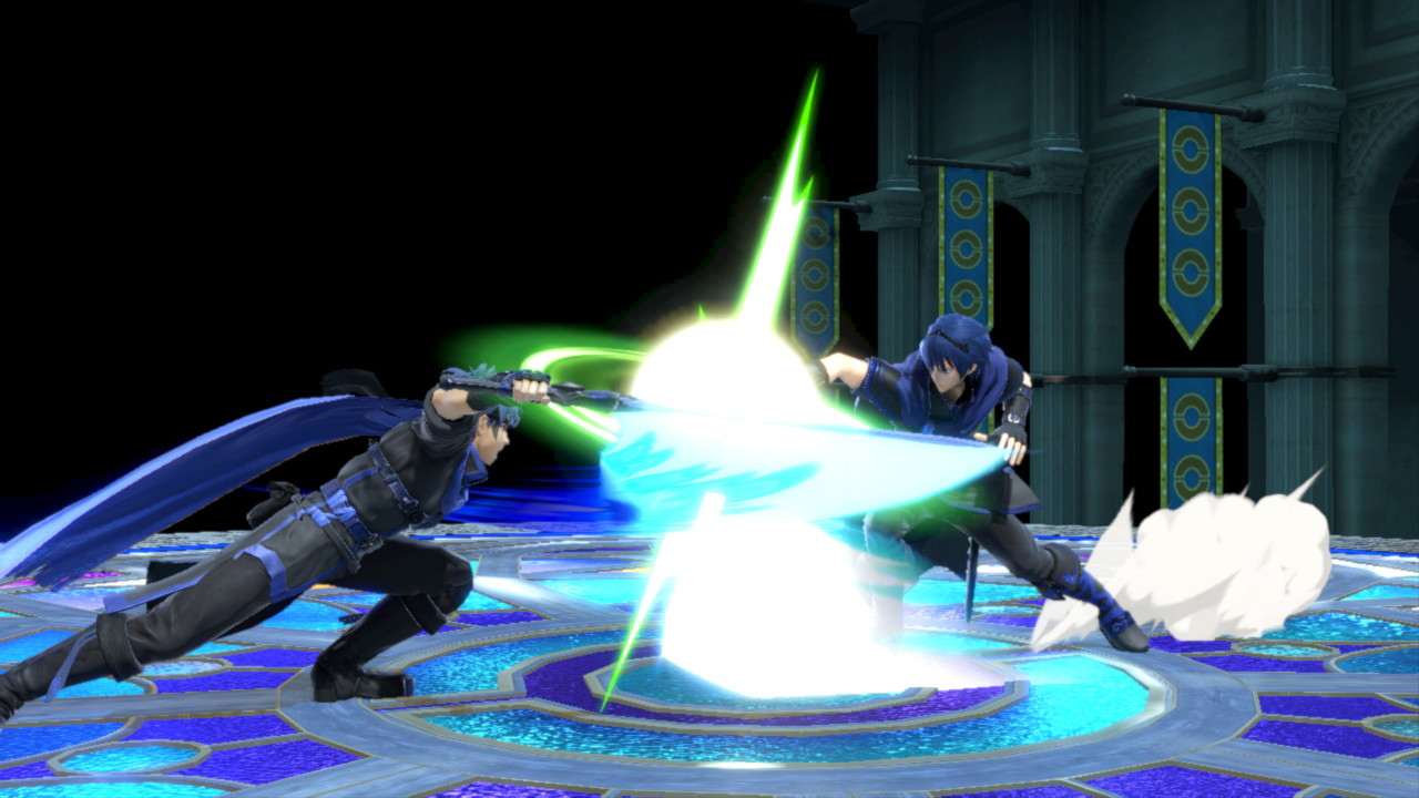 Black and Blue Marth Mod for Super Smash Bros. Ultimate | SSBU Mods