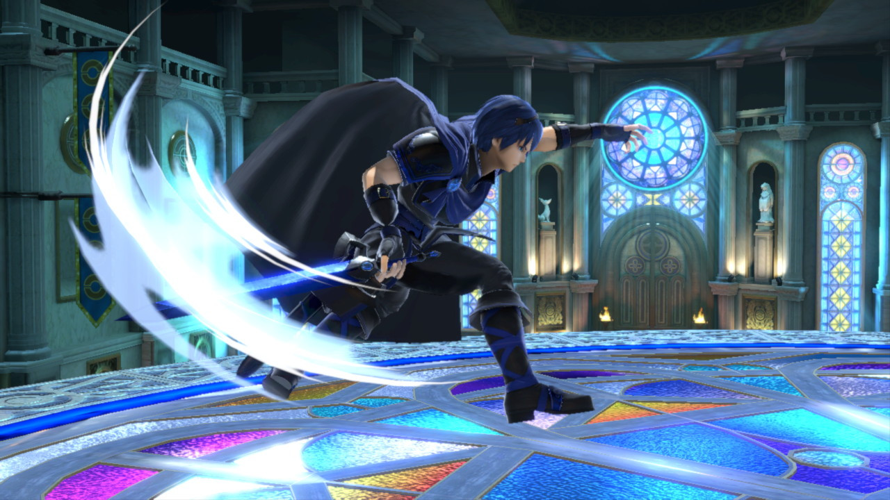Black and Blue Marth Mod for Super Smash Bros. Ultimate | SSBU Mods