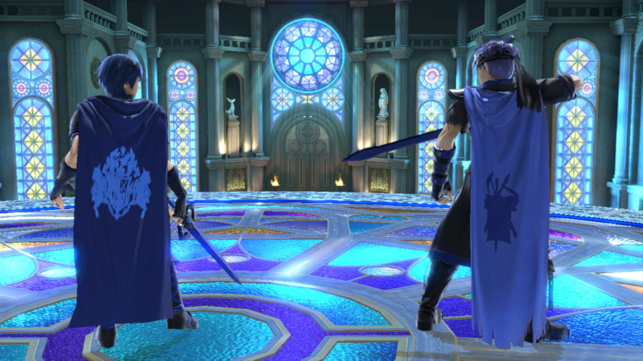 Black and Blue Marth Mod for Super Smash Bros. Ultimate | SSBU Mods