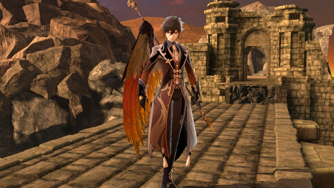 Zhongli (Genshin Impact) Mod for Super Smash Bros. Ultimate | SSBU Mods