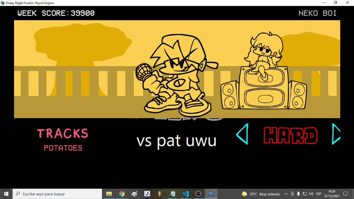 VS Patata FULL WEEK Mod for Friday Night Funkin' | FNF Mods