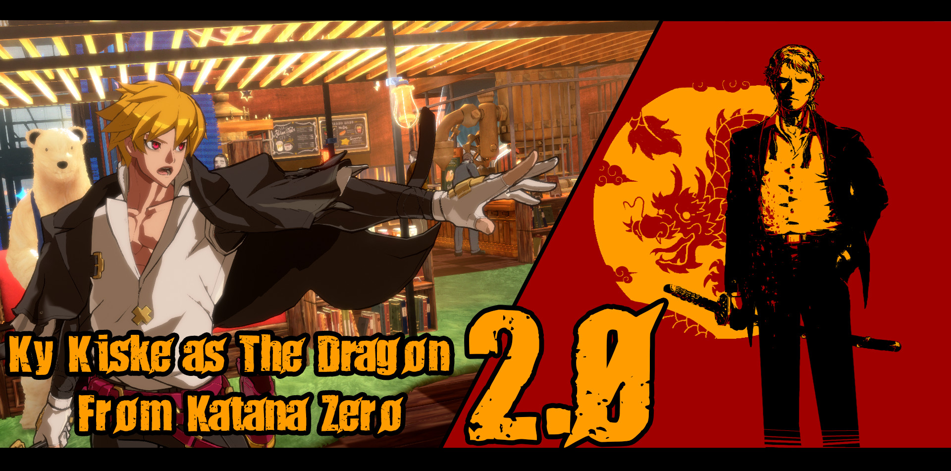 Ky Kiske as The Dragon - 2.0 Mod for GUILTY GEAR -STRIVE- | GGST Mods