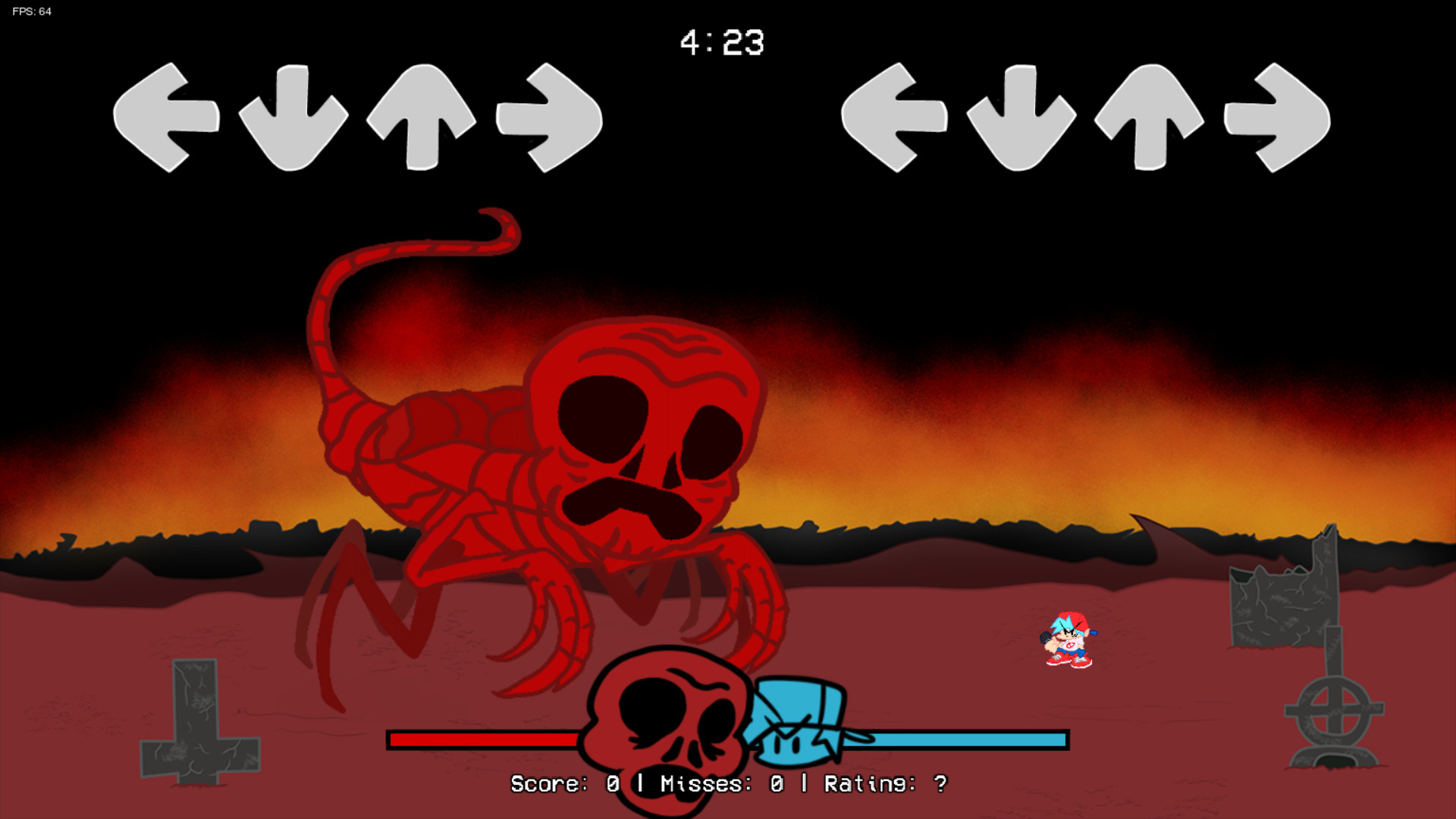 Vs. RED - RUN Mod for Friday Night Funkin' | FNF Mods