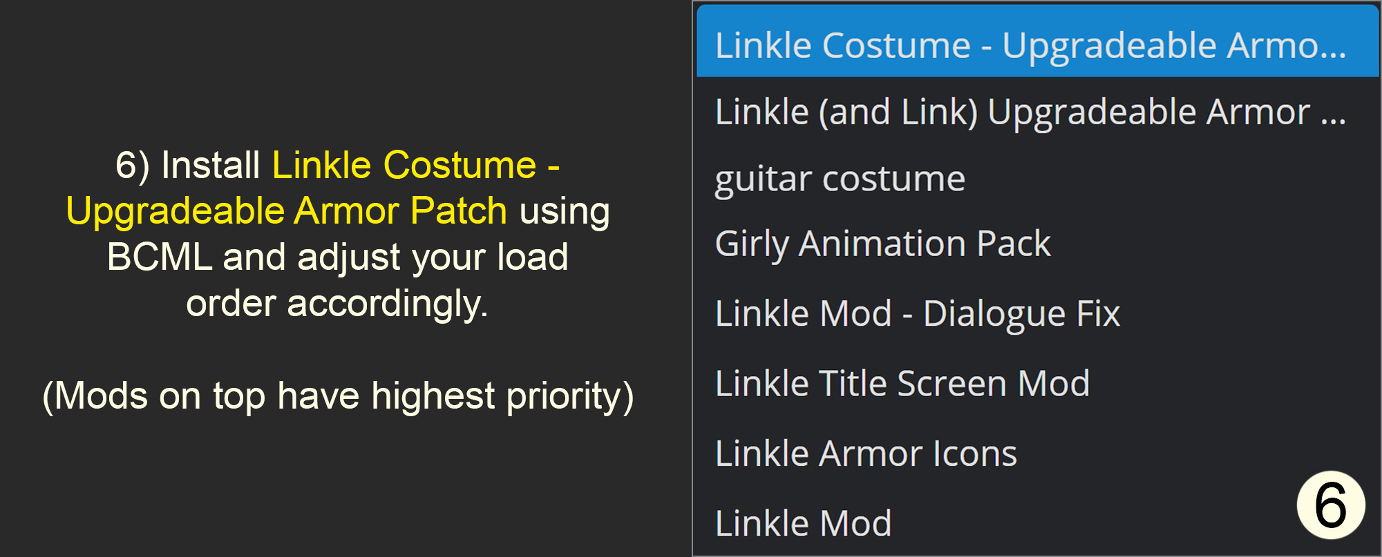 Linkle Costume - Upgradeable Armor Patch NX Mod for The Legend of Zelda ...