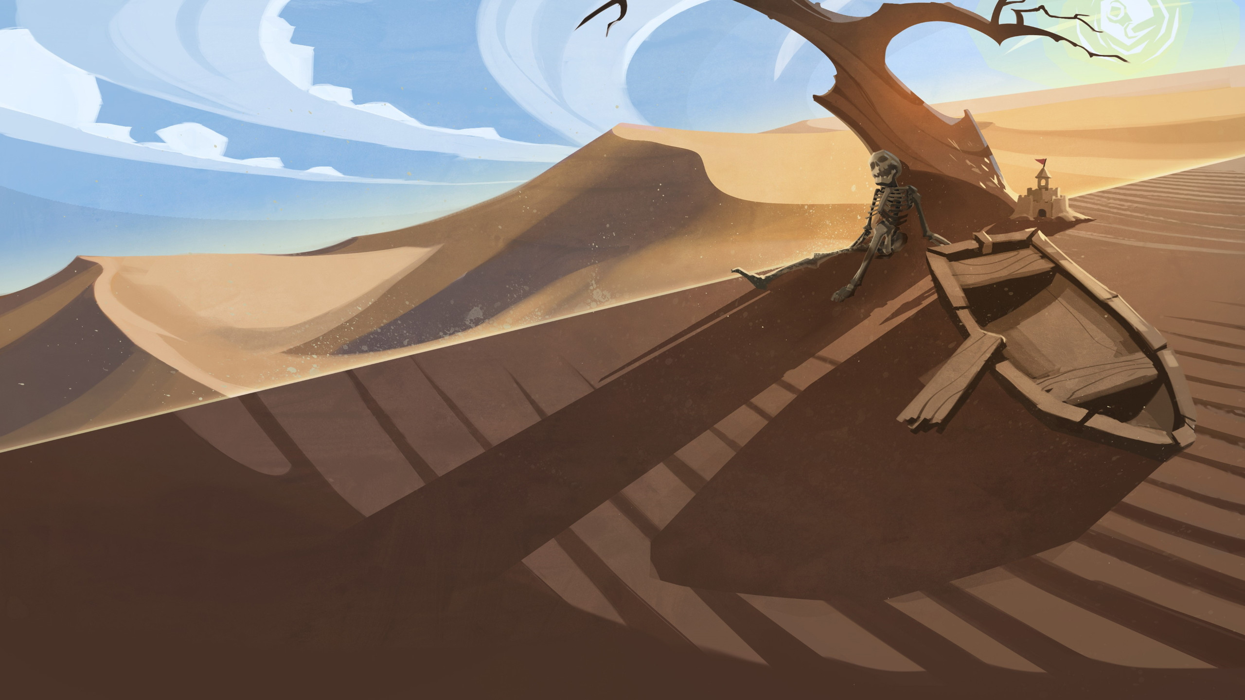 Desert Title Screen [Super Smash Bros. Ultimate] [Mods]