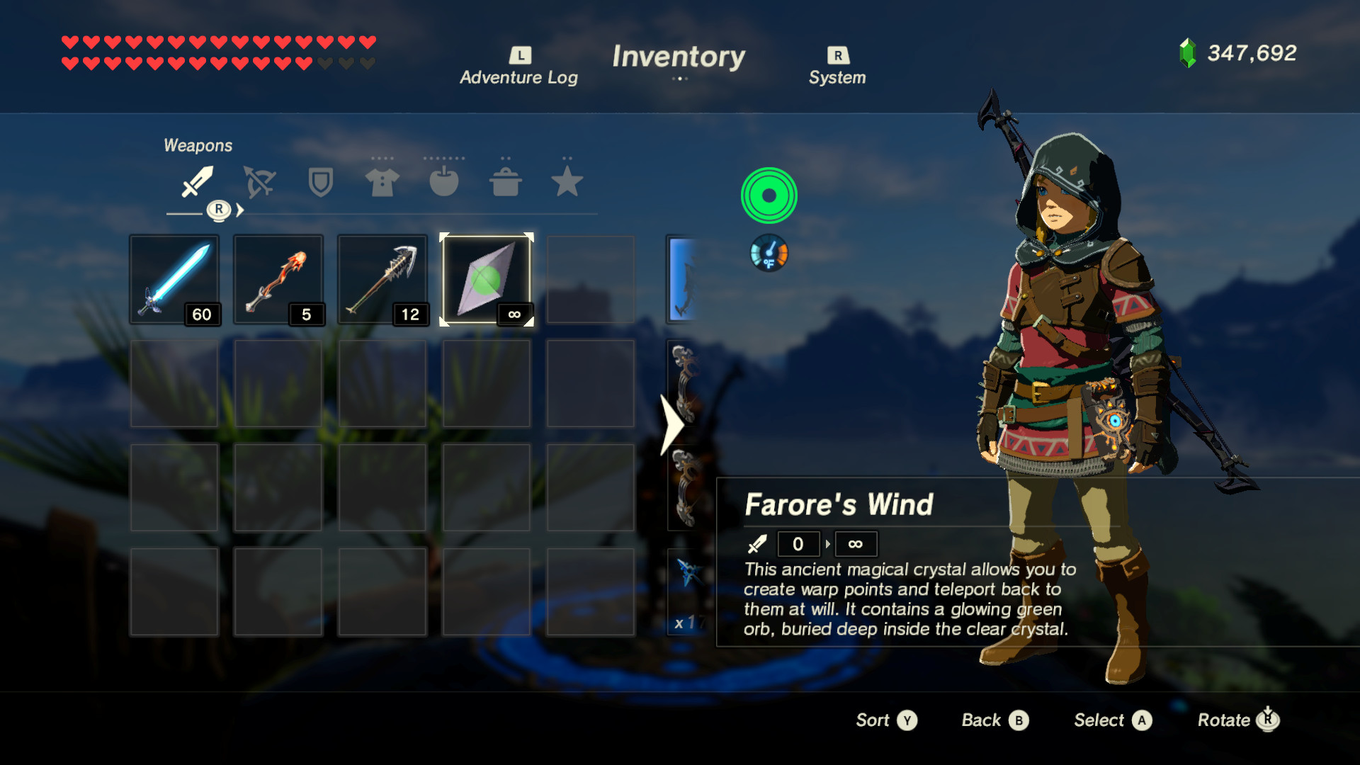 Farore's Wind (Switch) Mod for The Legend of Zelda: Breath of the Wild ...
