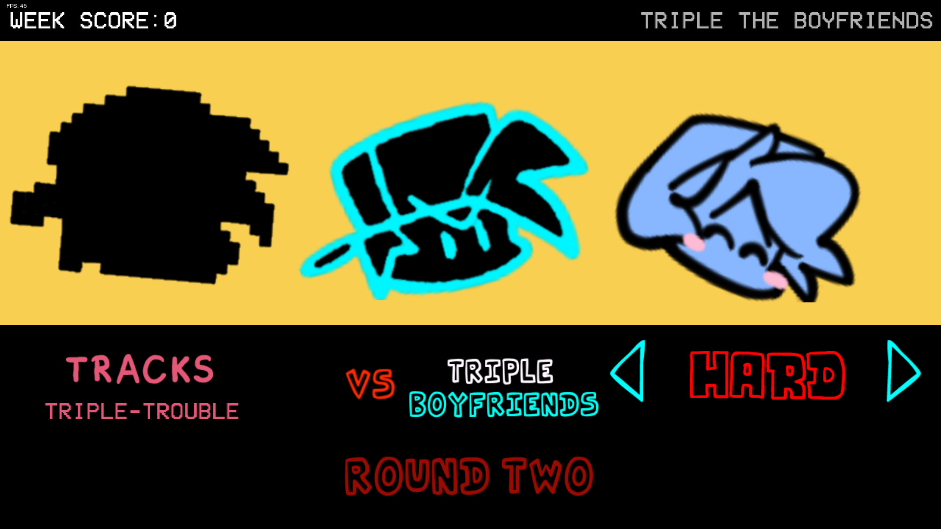 FNF Triple Trouble But BF And 3 More BFS Sings It Mod for Friday Night ...