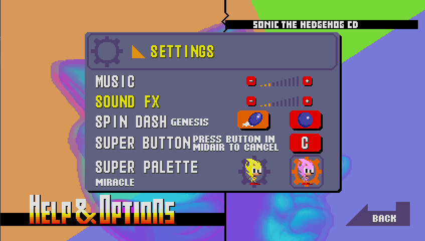 Burrotis's Super Sonic in Sonic CD [Sonic CD (2011)] [Mods]