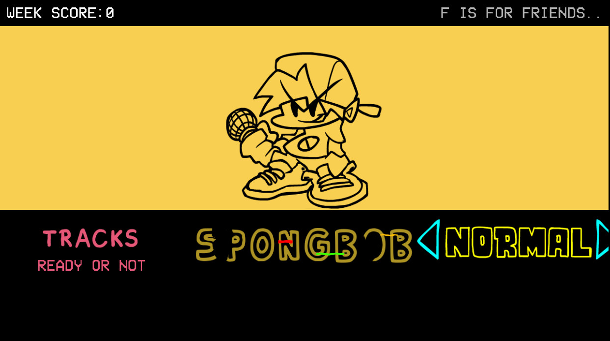 Spongebob Pibby Mod "Ready Or Not" | FNF Mod for Friday Night Funkin ...