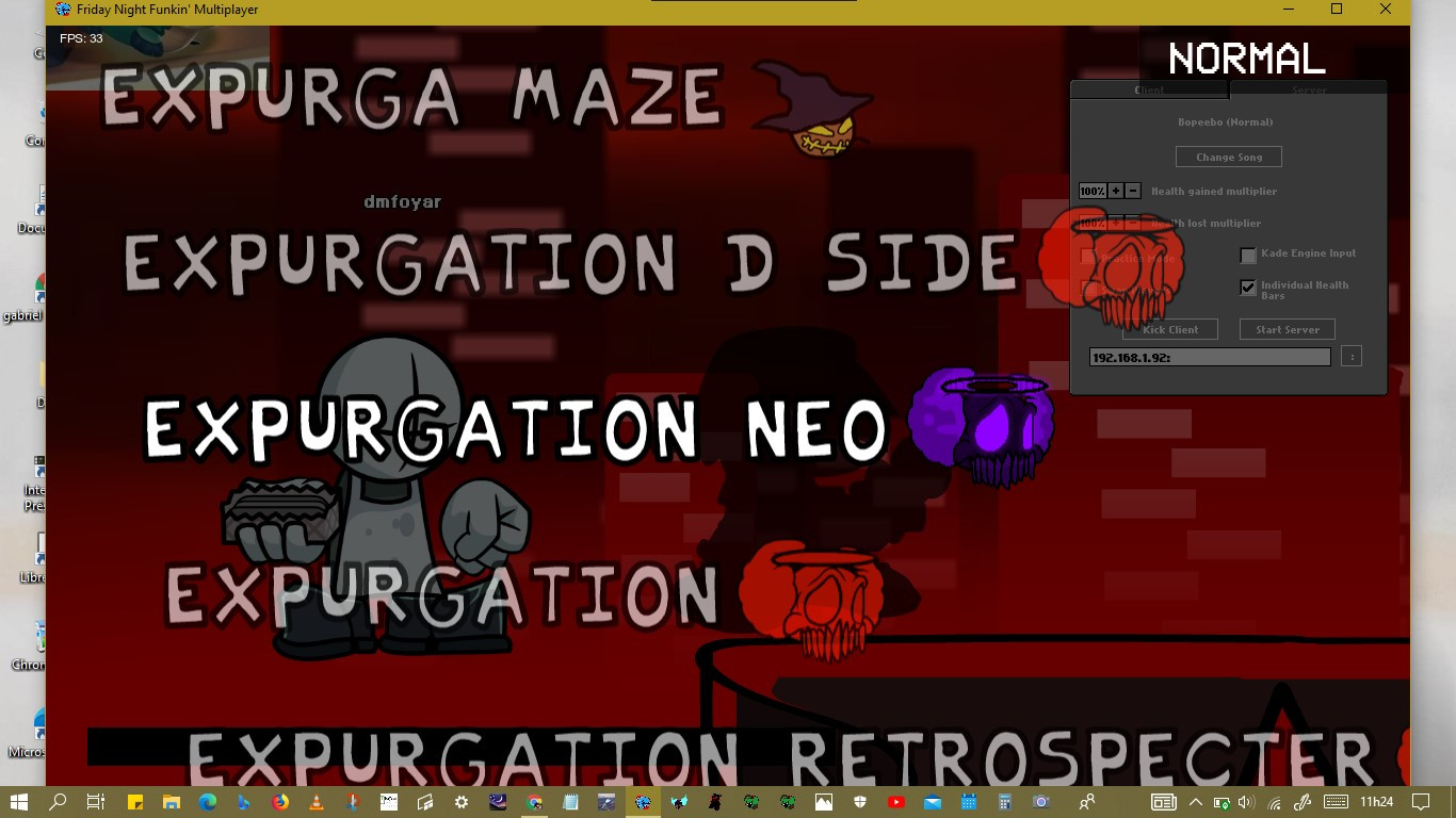 ultimate pack expurgation for fnf multiplayer Mod for Friday Night ...